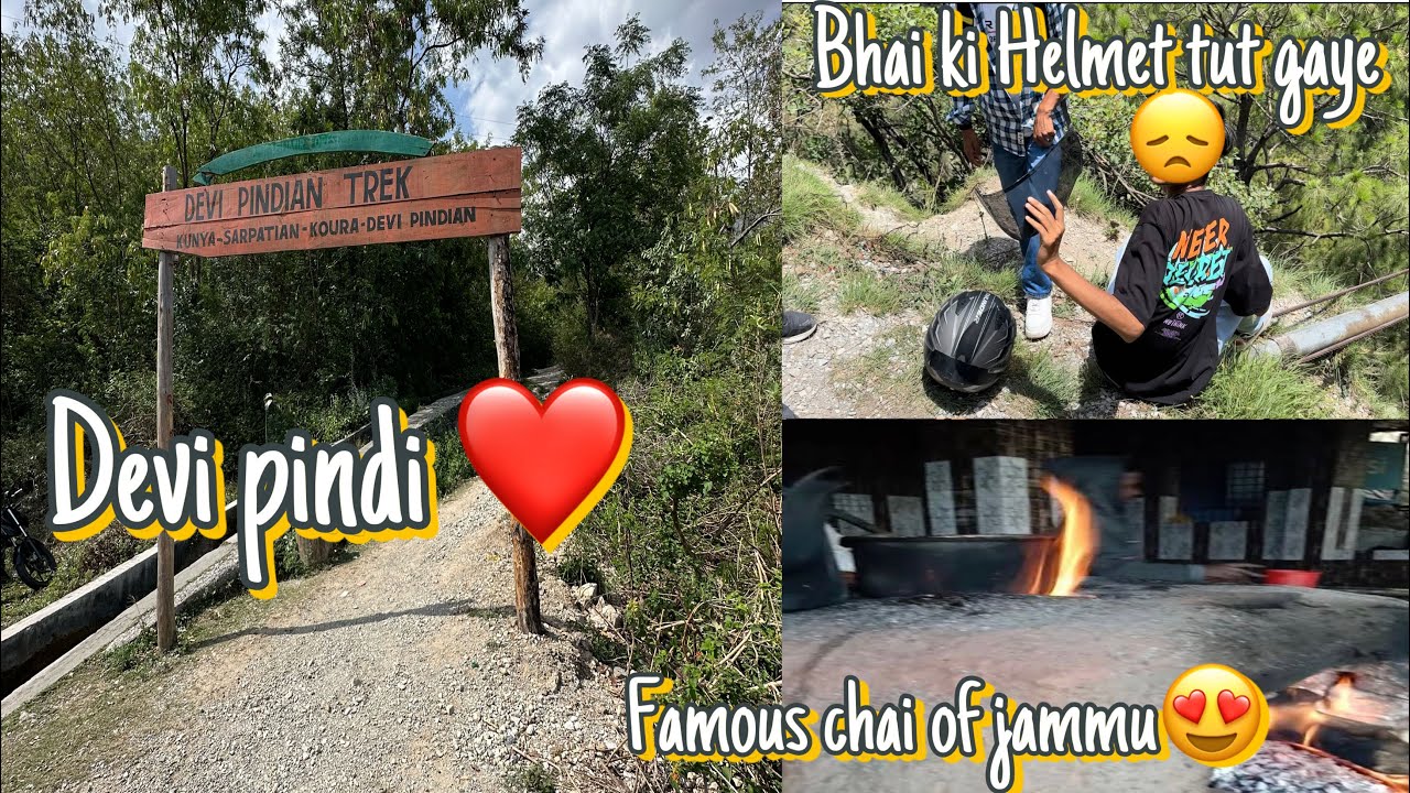 Devi pindi trek jammu ️|famous chai of jammu - YouTube