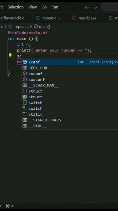 Repeatation Code Using For Loop In C Language Trending Shorts Coding Clanguage Viral Youtube