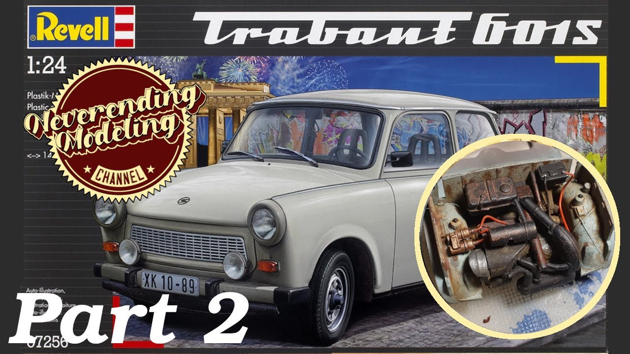 Trabant 601S REVELL (Part 2) - YouTube