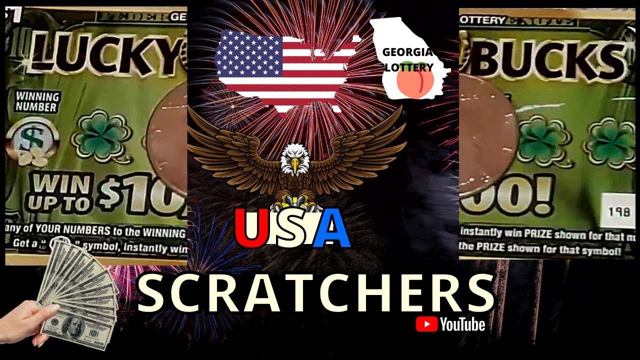 Lucky Bucks | Georgia Lottery One Dollar Scratch off Ticket | Scratch ...