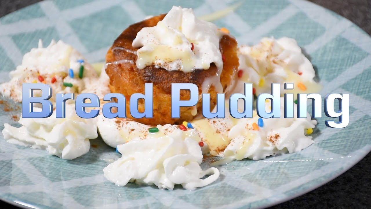 Bread Pudding cupcakes - YouTube