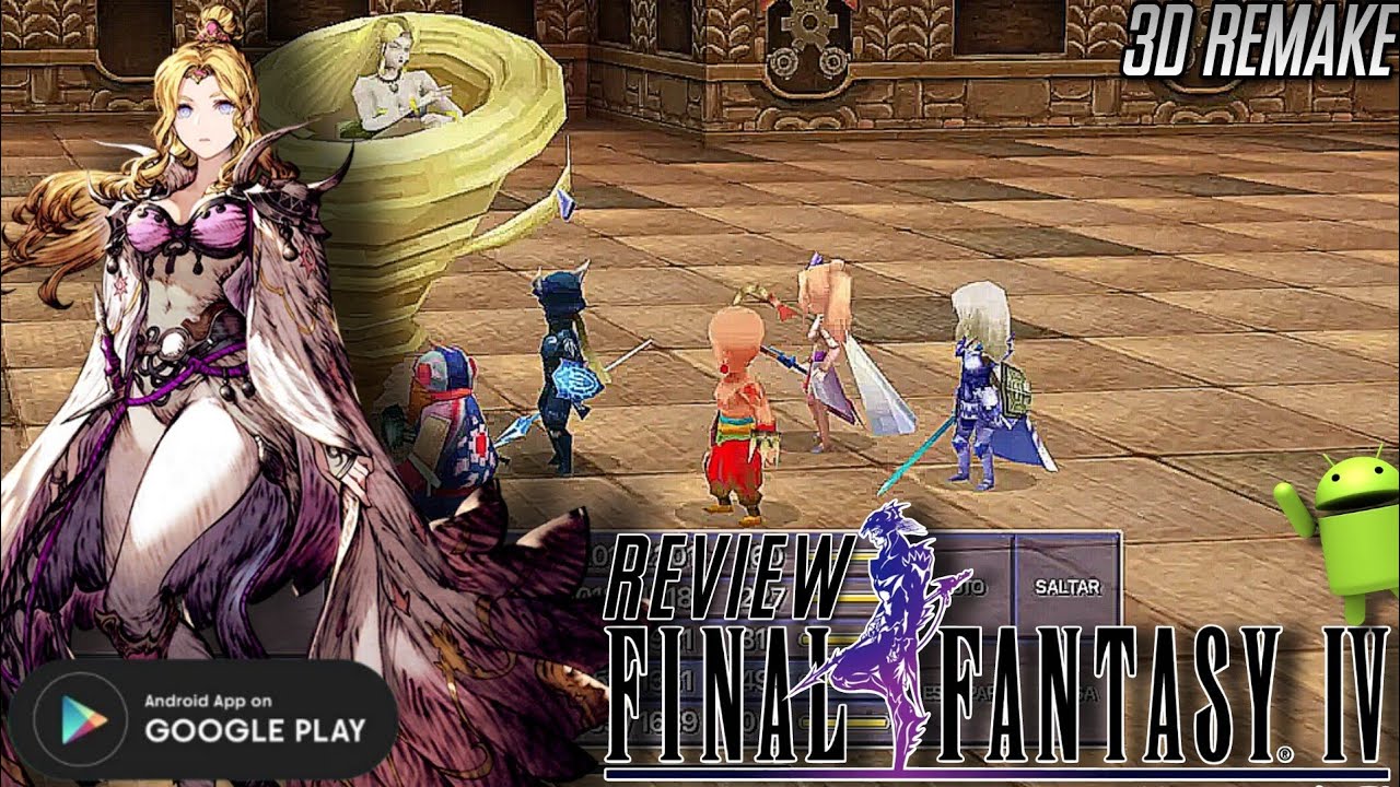 Final Fantasy IV 3D Remake Realmente Vale La Pena?【 Review 】 - YouTube
