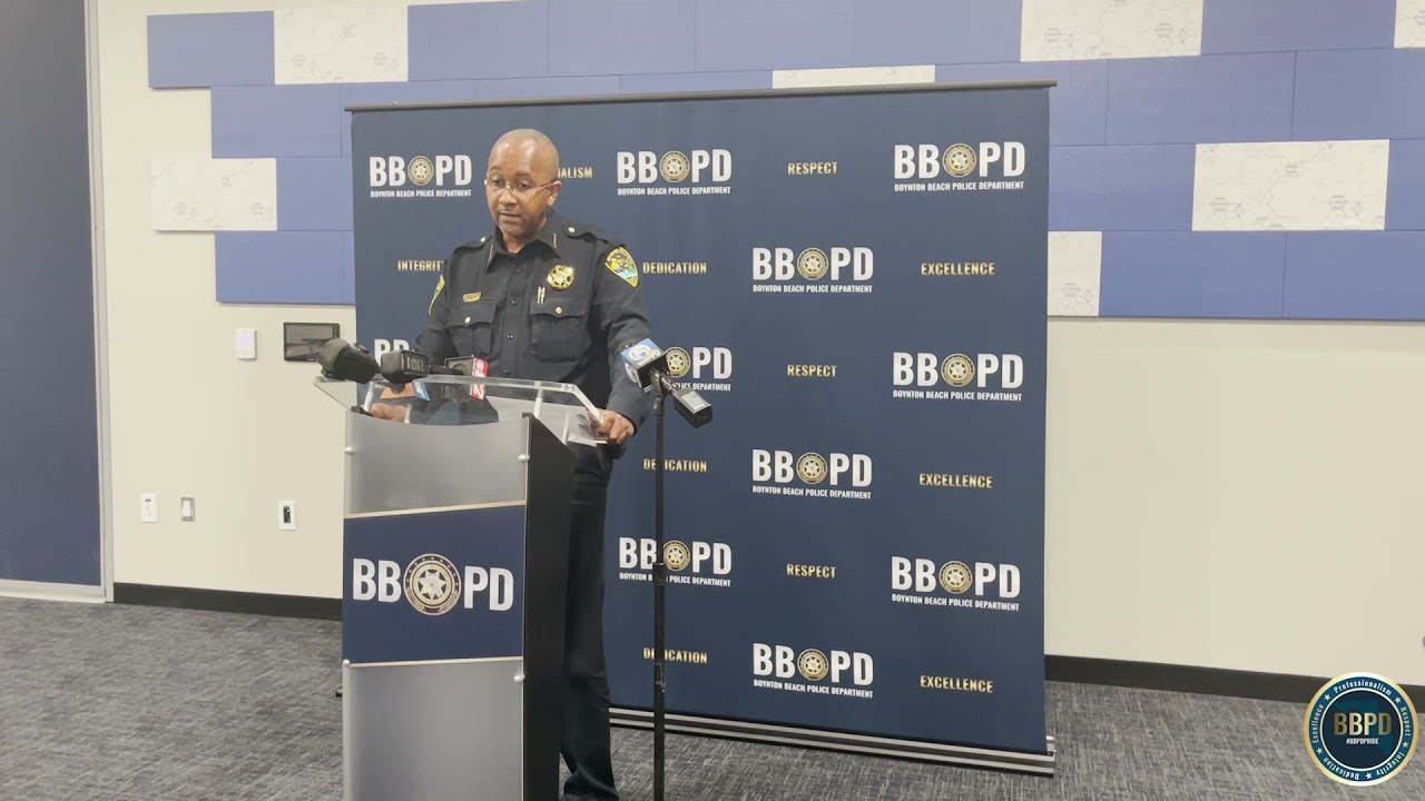 Boynton Beach Police News Conference - Dec. 26, 2021 - YouTube
