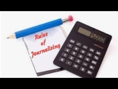 Rules of Journalising - YouTube