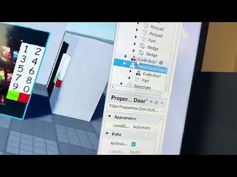 How To Change A Code Door Code | Roblox Studio - YouTube