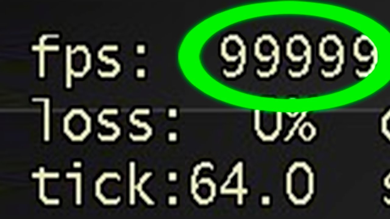 CONSEGUI BATER O LIMITE MÁXIMO DE FPS NO CSGO (+999 FPS) - YouTube