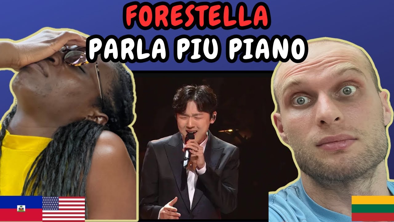REACTION TO Forestella (포레스텔라) - Parla Piu Piano (Live at 열린 음악회/Open ...