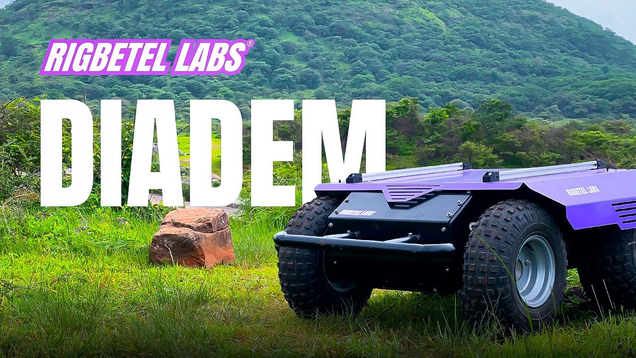 DIADEM UGV for Outdoor Research & Development by RigBetel Labs | ROS & GPS | Unmanned Ground ...