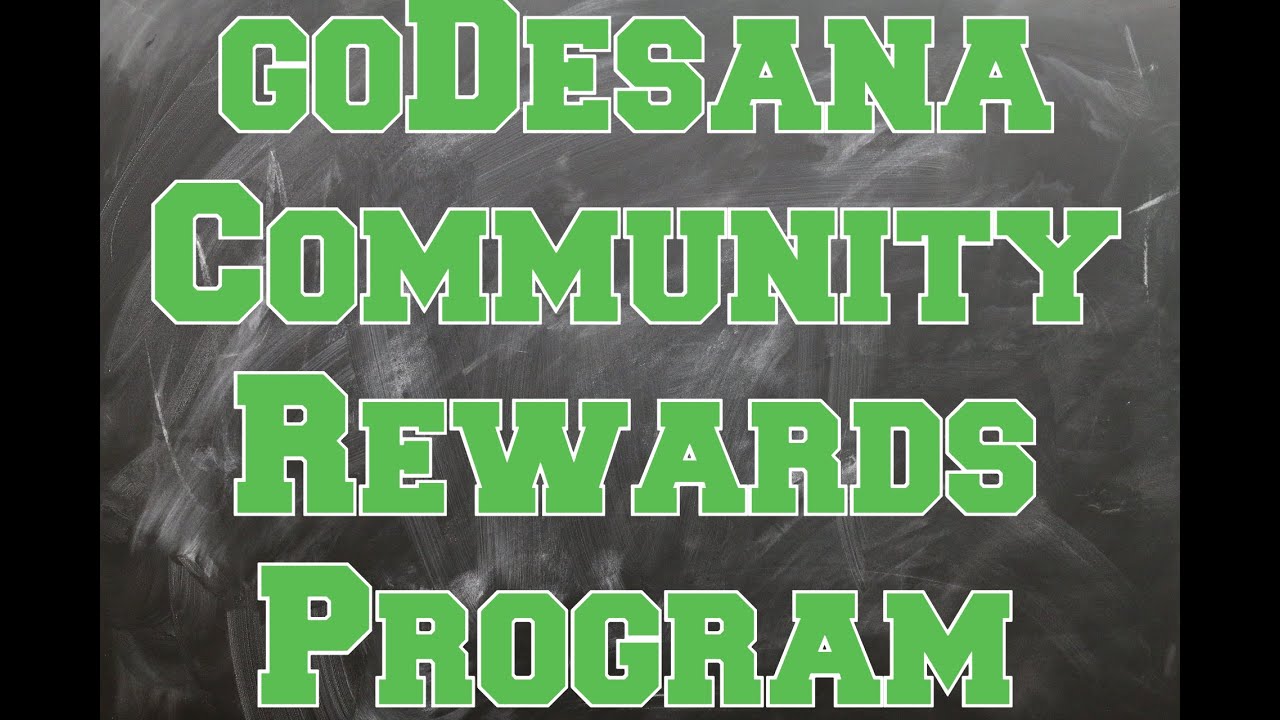 GoDesana Community Rewards Program Overview - YouTube