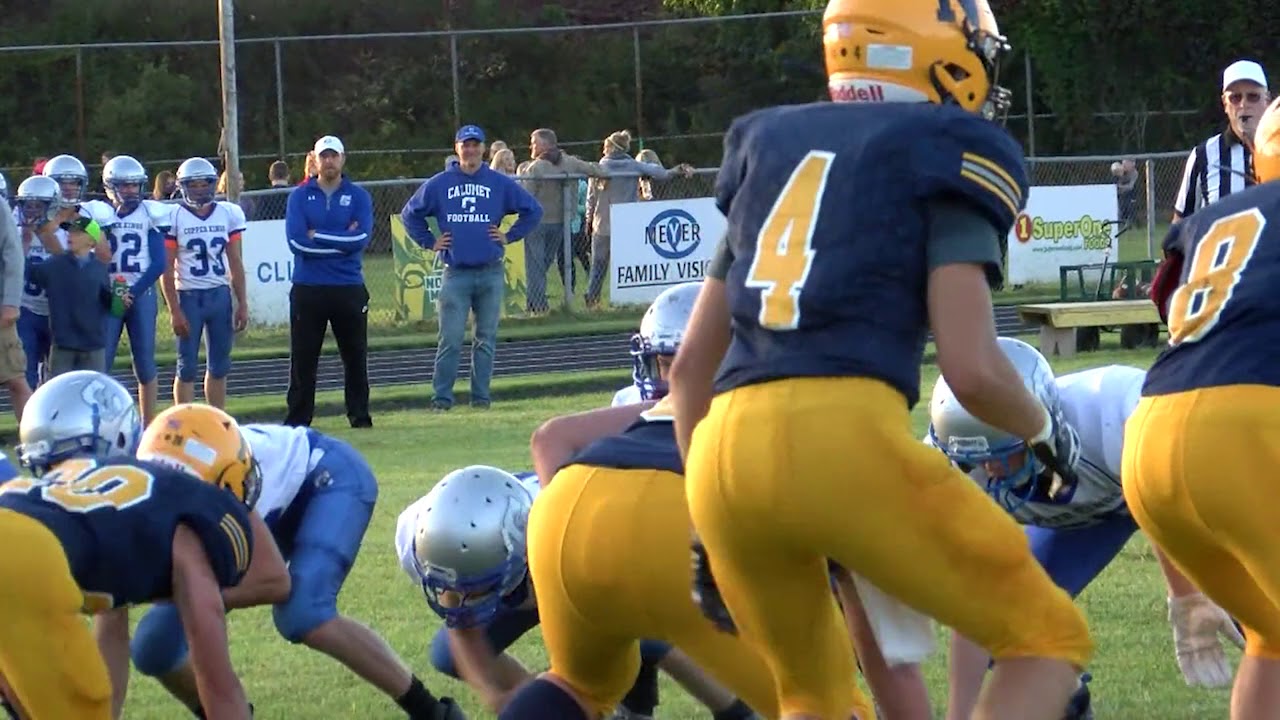 Calumet at Negaunee | Football | 9-6-2019 | STATE CHAMPS! Michigan ...