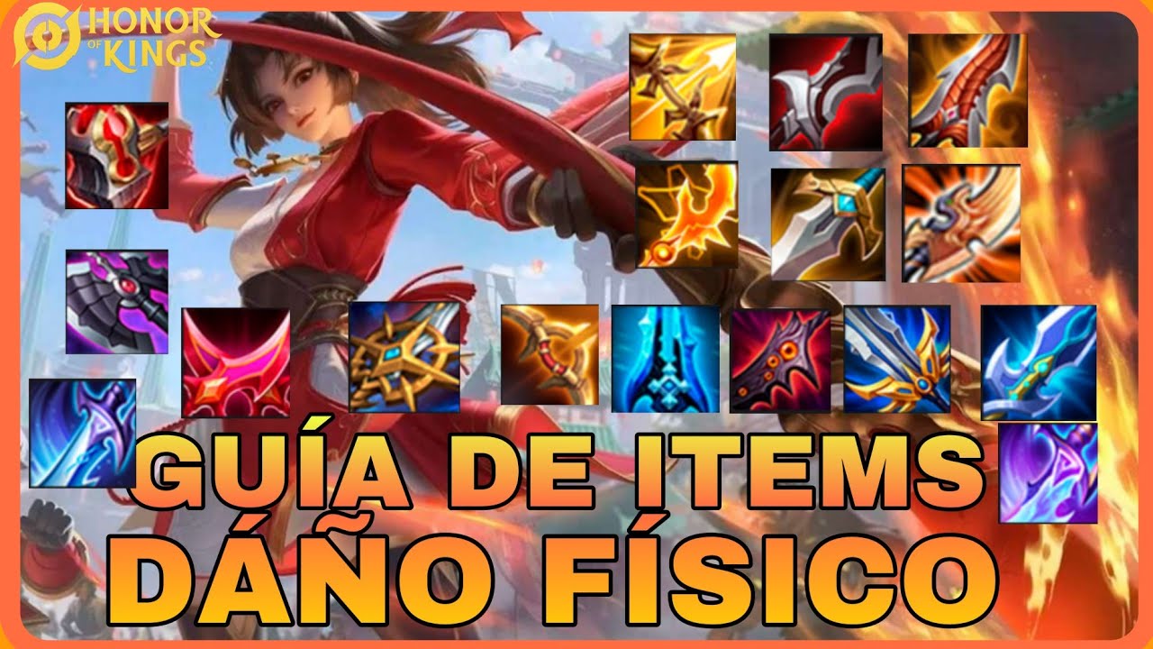 GUIA DE ÍTEMS FÍSICOS 🙅 parte 1 HOK (en español) - YouTube