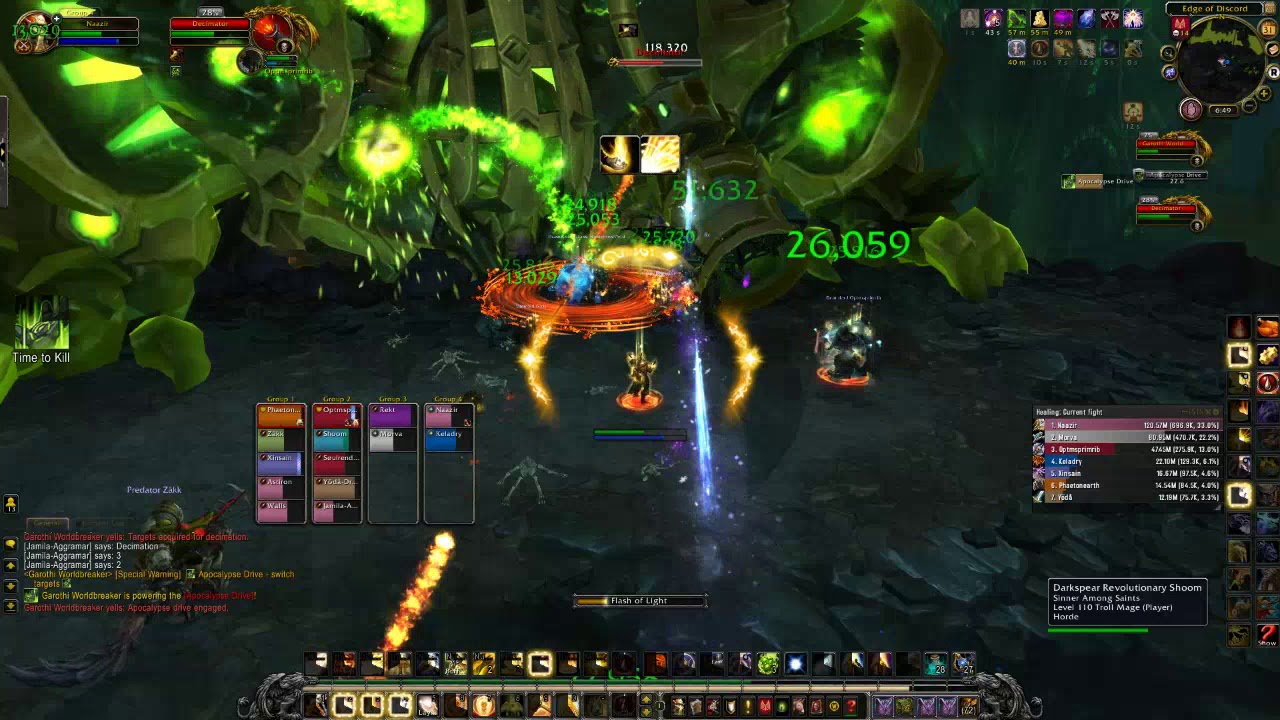 Antorus, The Burning Throne Heroic Progression - YouTube