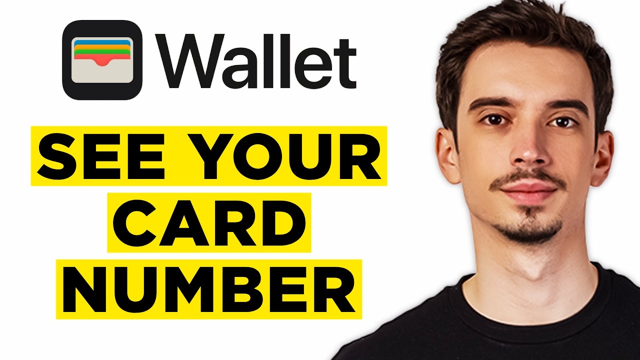 How To See Your Card Number On Apple Wallet (2025) - Full Guide! - YouTube