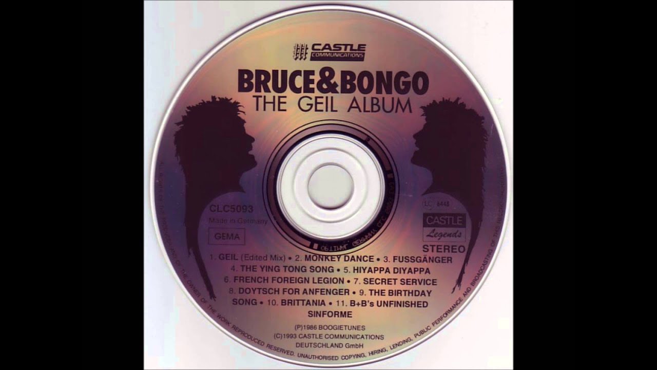 Bruce & Bongo The Birthday Song - YouTube