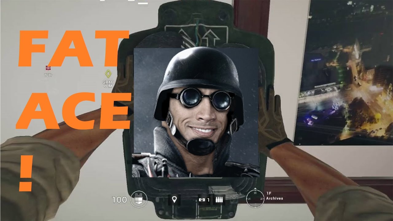 FAT ACE! /r6 Ranked - YouTube