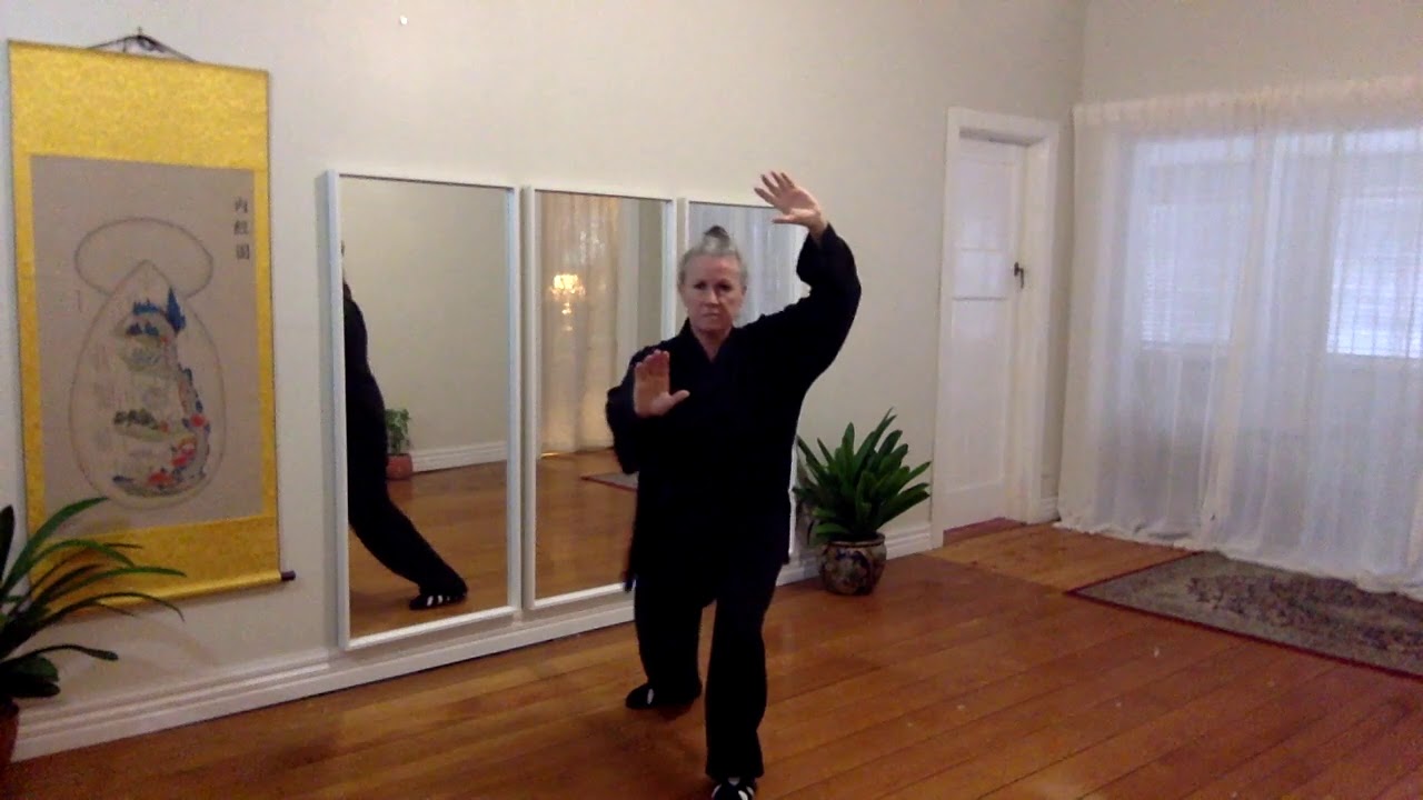 Wudang Bamboo Form Front View - YouTube