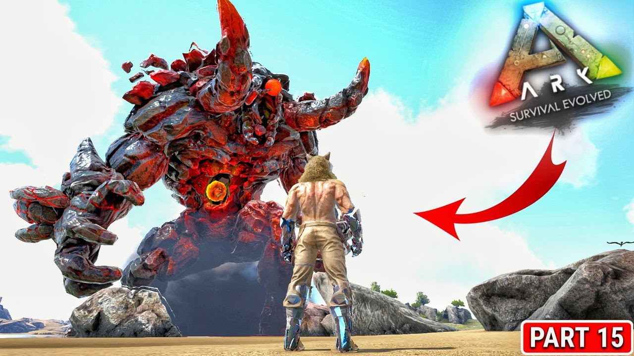 My 1st Boss Fight Redwood Destroyer Boss 🔥🔥 : The End Of ARK : ARK ...