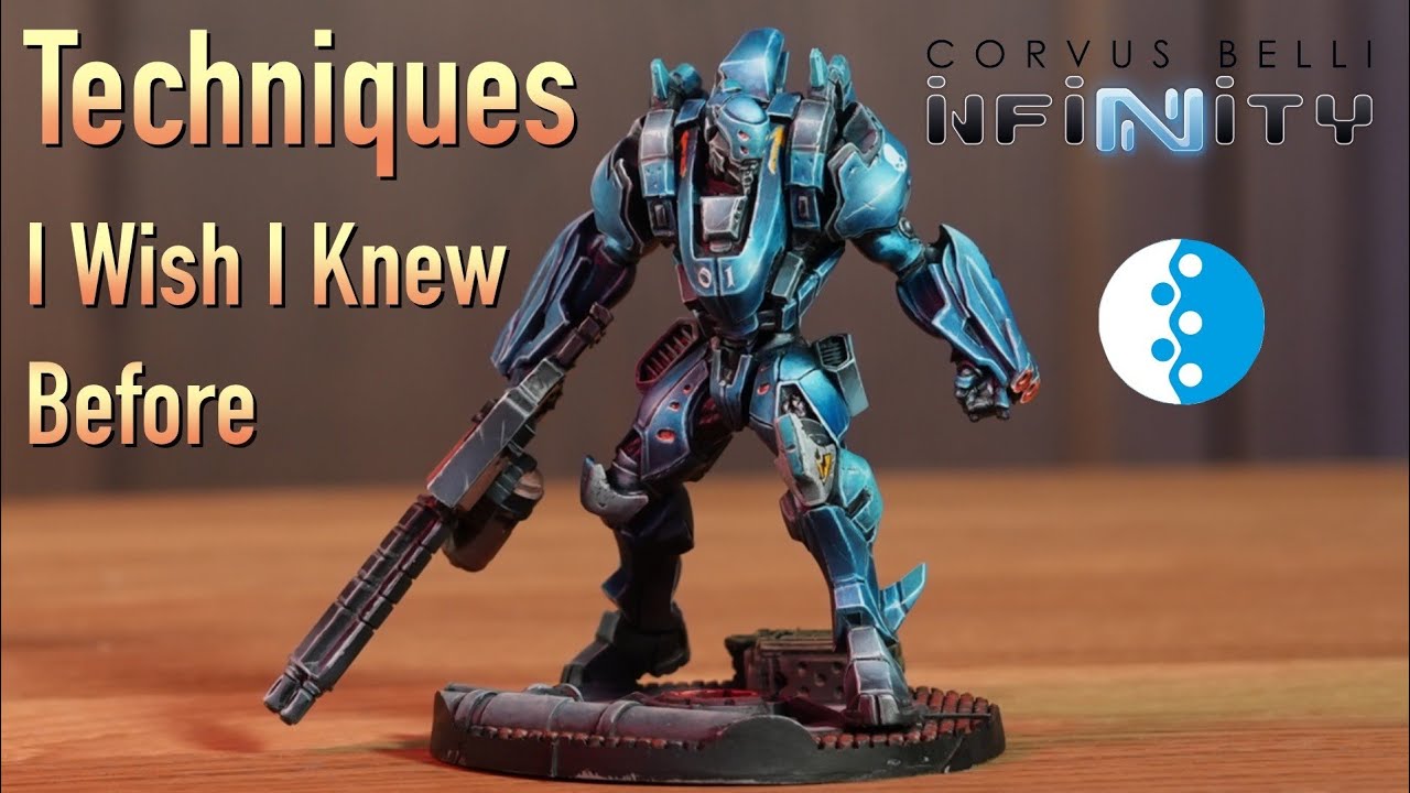 How to Paint a BIG MODEL Easier | Cutters TAG | Corvus Belli Infinity ...