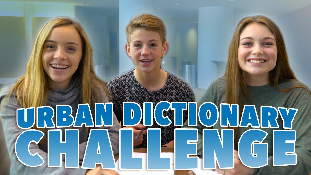 Urban Dictionary Challenge! (MattyBRaps vs Darby & Chloe) - YouTube