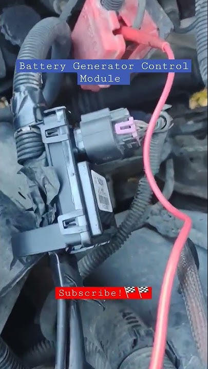 Chevy Silverado Generator Battery Control Module fail. Replacement part ...
