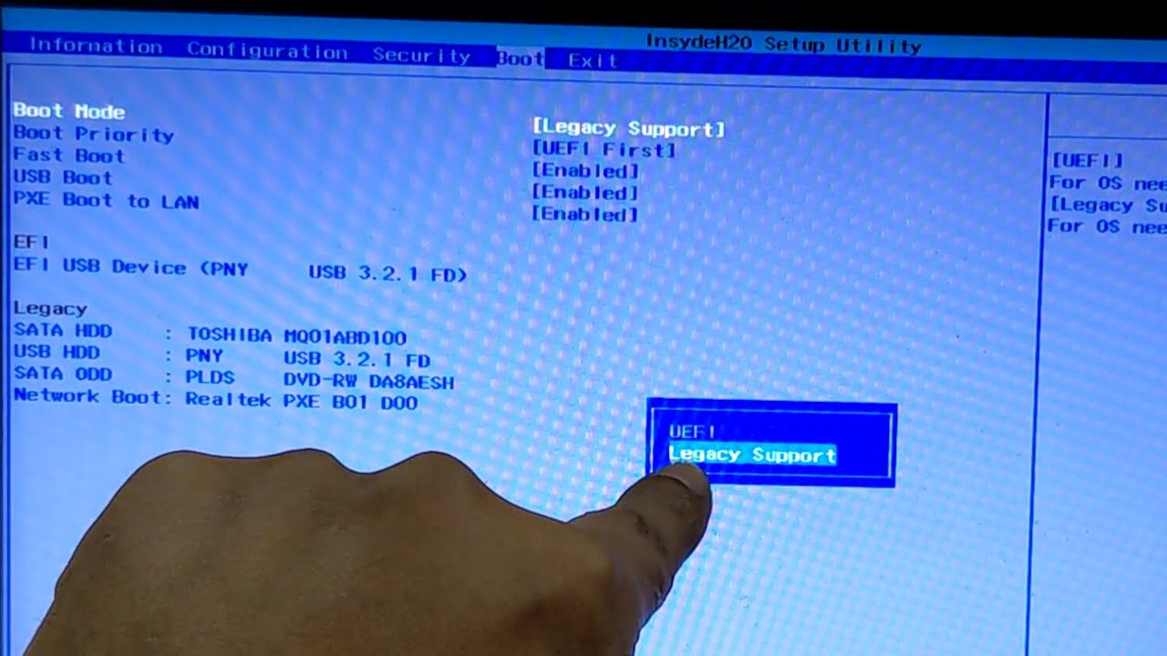 BIOS SETUP on Lenovo IdeaPad 110-14ISK Laptop and full explanation in Bangla - YouTube
