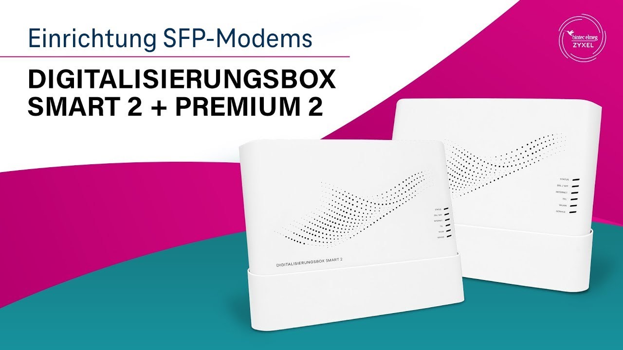 Telekom: Digitalisierungsbox Smart 2 & Premium 2 - Einrichtung SFP ...