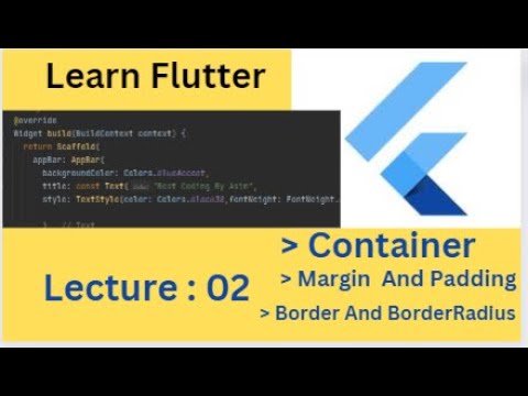 Flutter UI Design Tutorial: Creating Custom Containers for App | Flutter Design Guide - YouTube