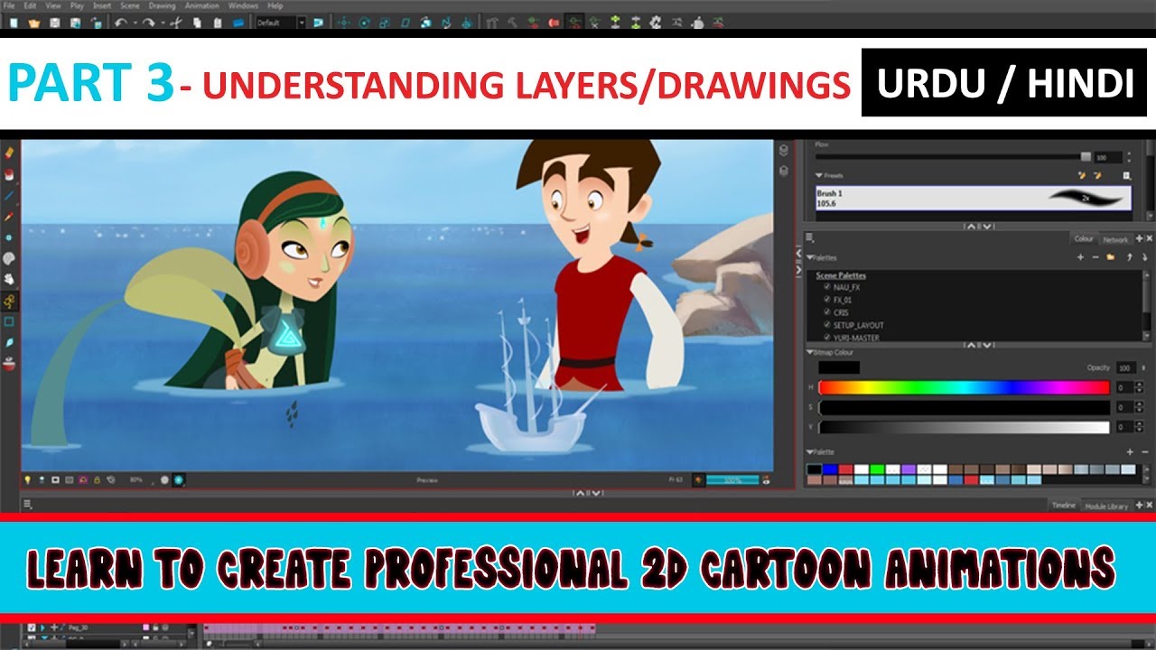 Understanding Layers And Drawings Part - 03 | Learn To Create 2d ...