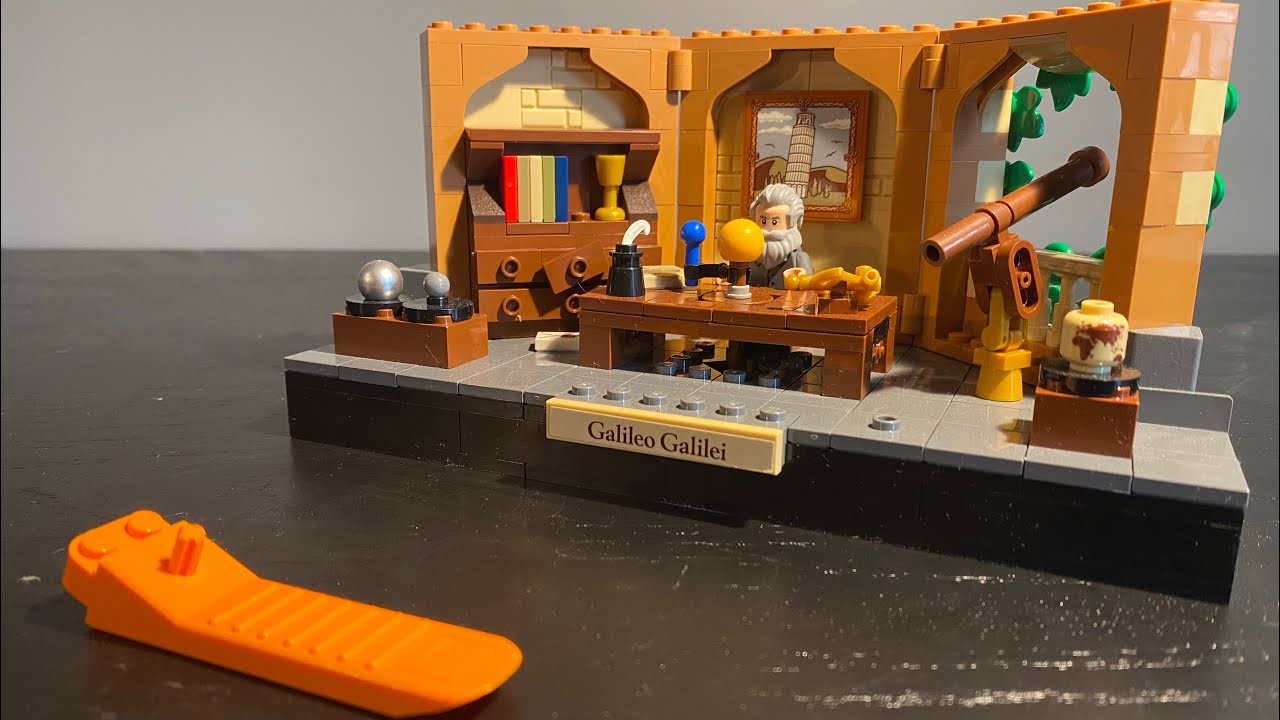 Building the Lego Galileo Set - YouTube