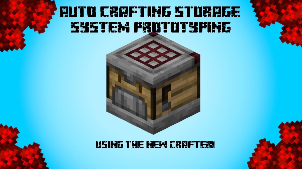 Auto crafting system prototyping - YouTube
