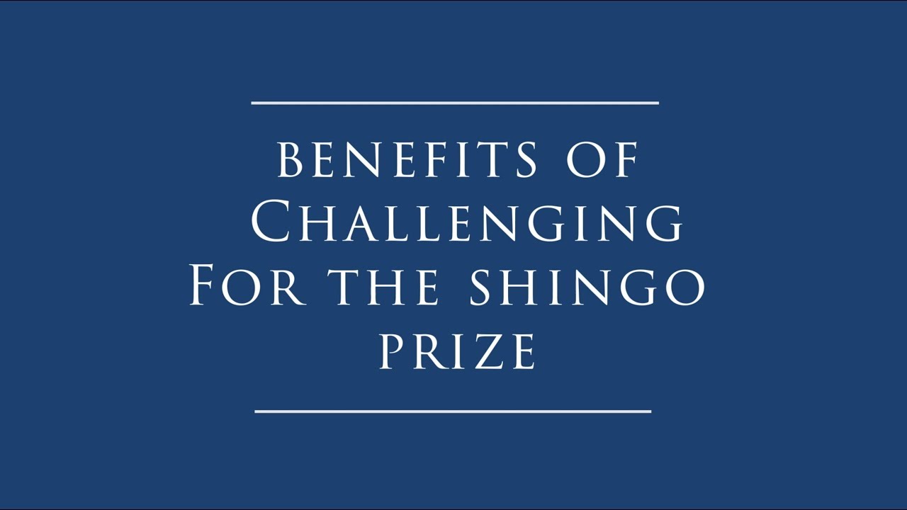 Benefits of Challenging for the Shingo Prize - YouTube