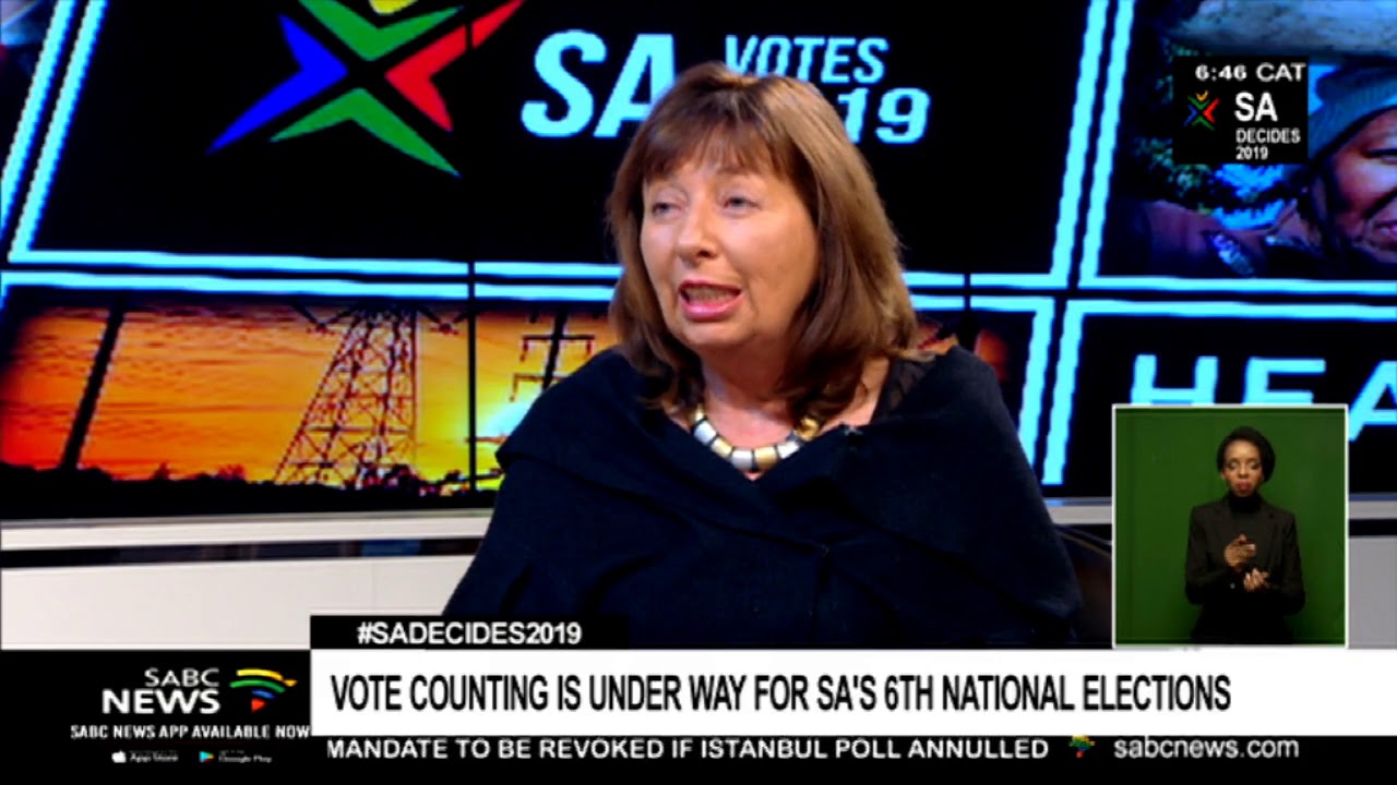 #SAVOTES2019 | Vote counting underway - Prof Susan Booysen analysis ...