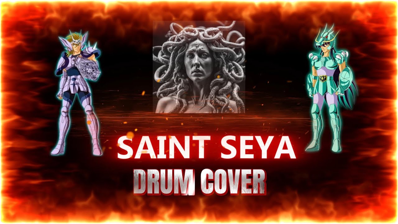 forever blue saint seya drum cover - YouTube