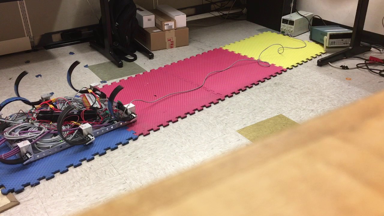 A six-legged robot with C-shape legs: AbhisHex, Mechanical Engg. UTSA ...