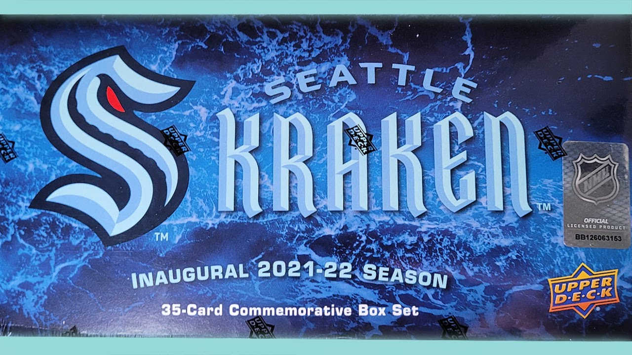 2021-22 Upper Deck Seattle Kraken Box Set Opening - YouTube