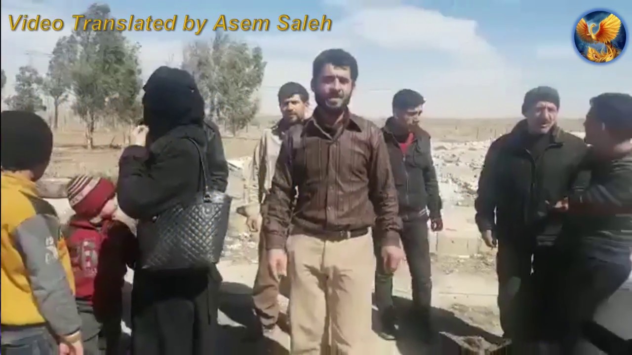Interview With the First Group of Civilians Who Left Ghouta through the ...