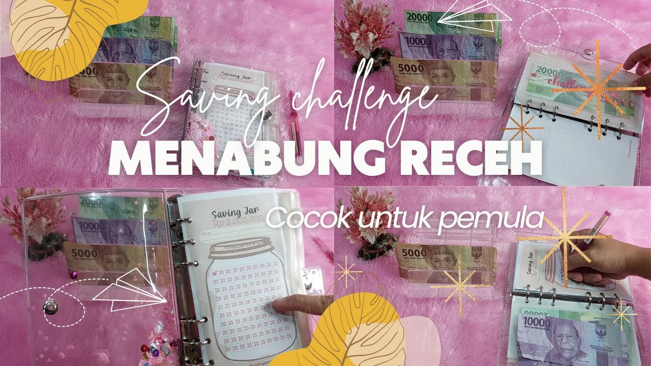 SAVING CHALLENGE | MENABUNG RECEH COCOK UNTUK PEMULA BISA DAPAT SAMPE ...