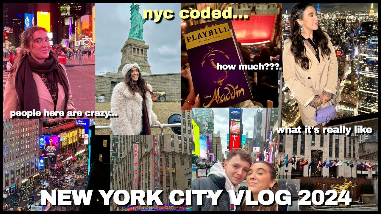 IT GIRL ERA! NEW YORK VLOG! BEST TRIP EVER, CRAZY PEOPLE, TIMES SQUARE ...