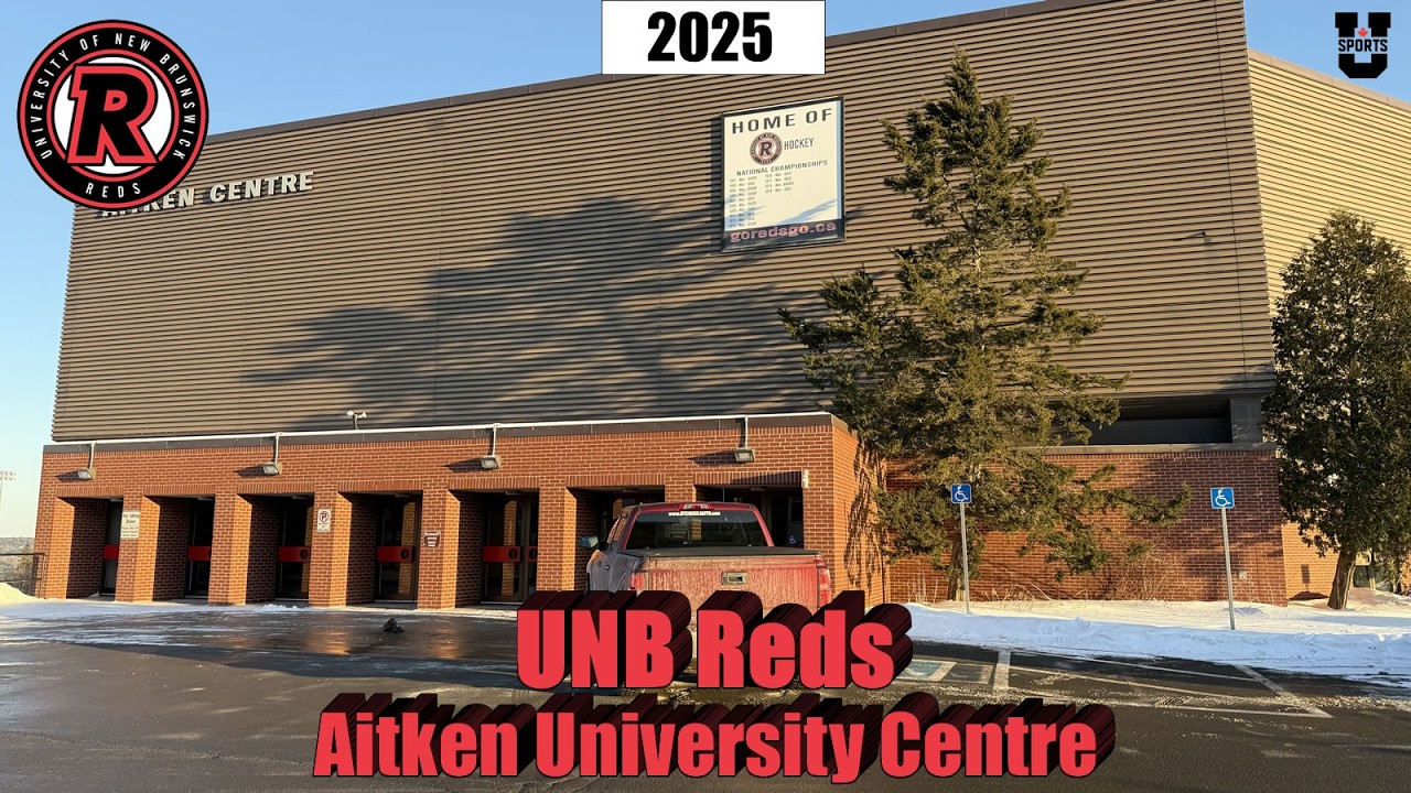 🏒 Aitken University Centre - UNB Reds 2025 panorama - YouTube