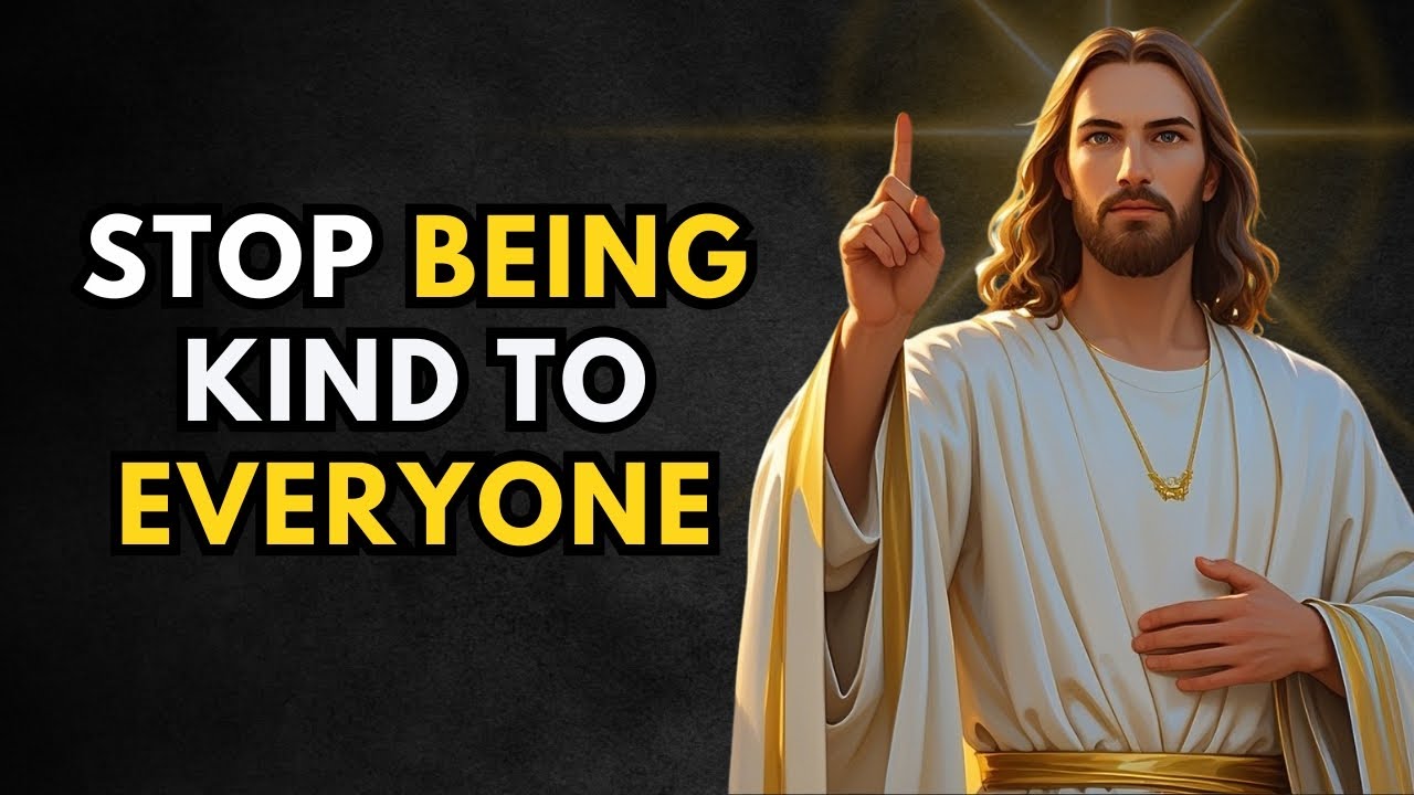 Stop Being Kind to Everyone - Biblical Wisdom - YouTube