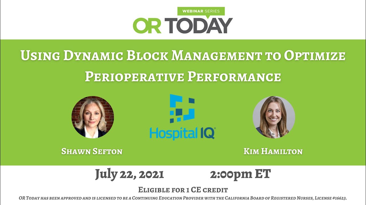 Using Dynamic Block Management to Optimize Perioperative Performance ...