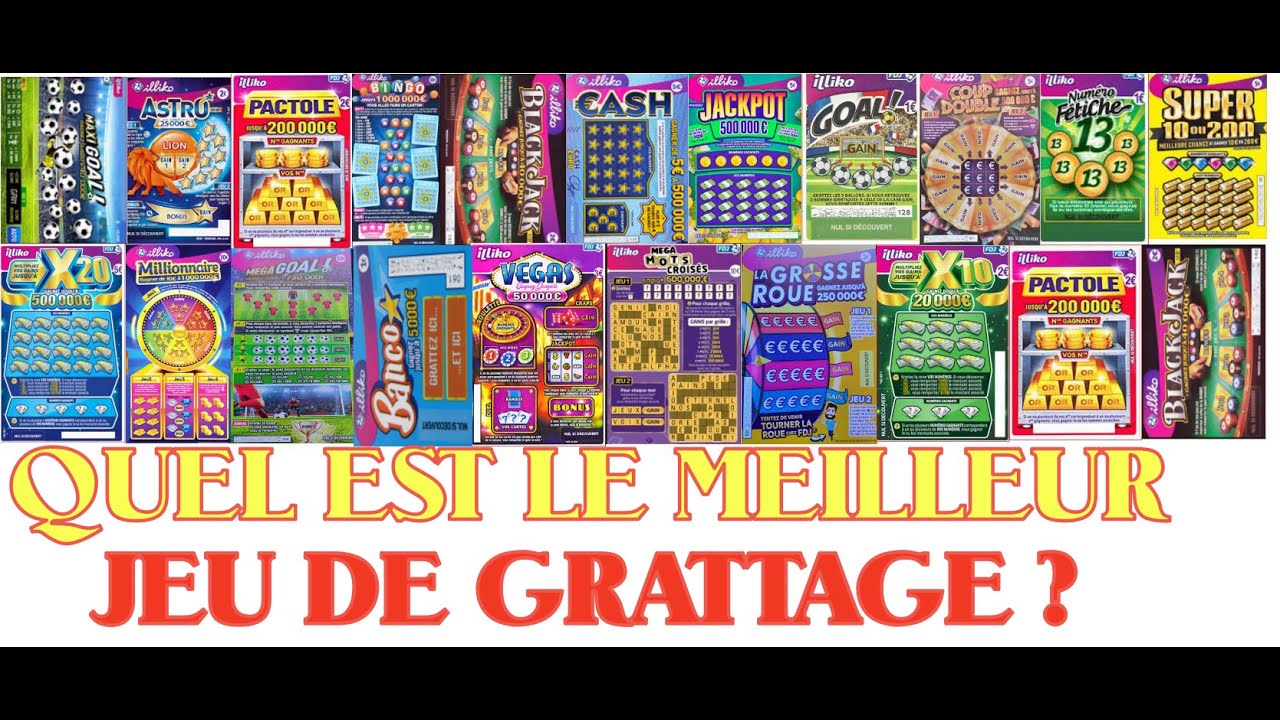 🤑🤑 Quel est le meilleur jeu de grattage ? - YouTube