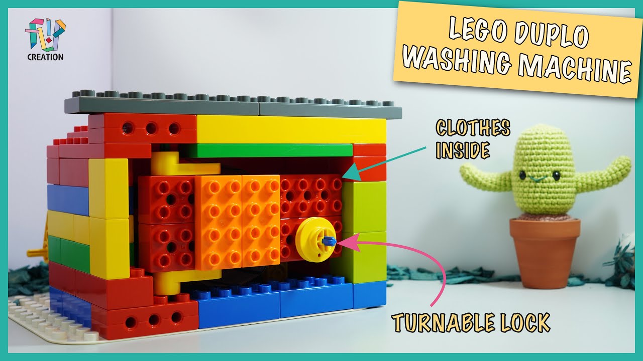 Build it yourself - LEGO DUPLO Washing Machine with LEGO Education ...