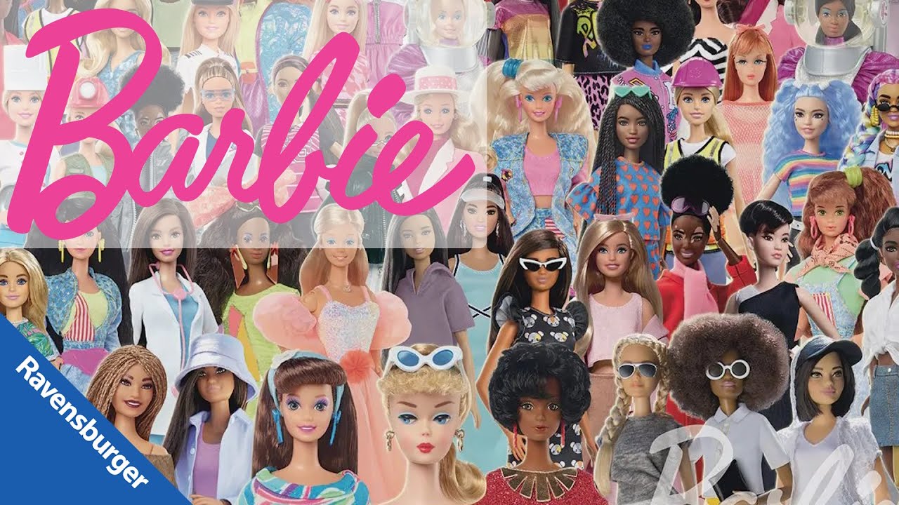 Ravensburger Barbie Challenge puzzle 17159 1000 Pieces - YouTube
