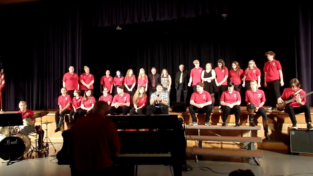 Austin Ellis (the Voice) AVCS Jazz Choir ,Susan Richards, Concert 2016 ...