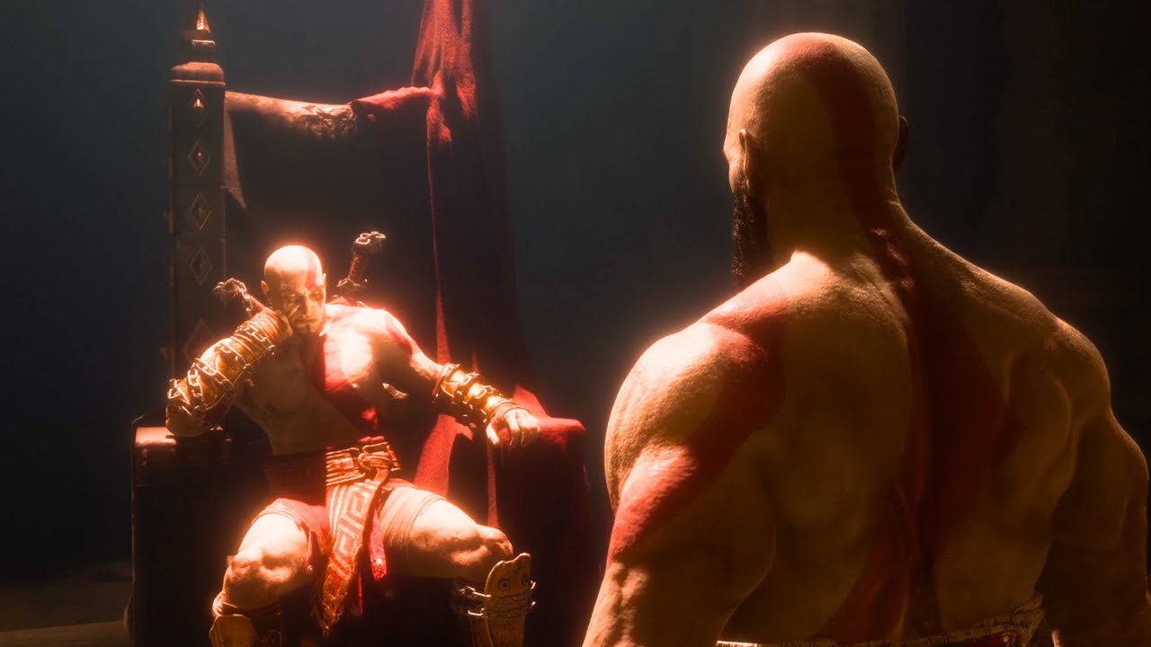 Kratos Meets Young Kratos In Valhalla - God of War Ragnarok VALHALLA PC ...