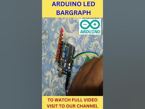 ARDUINO LED BARGRAPH /ARDUINO UNO/ATMEGA/ARDUINO TUTORIAL/DIY#SHORTS #YT SHORTS - YouTube