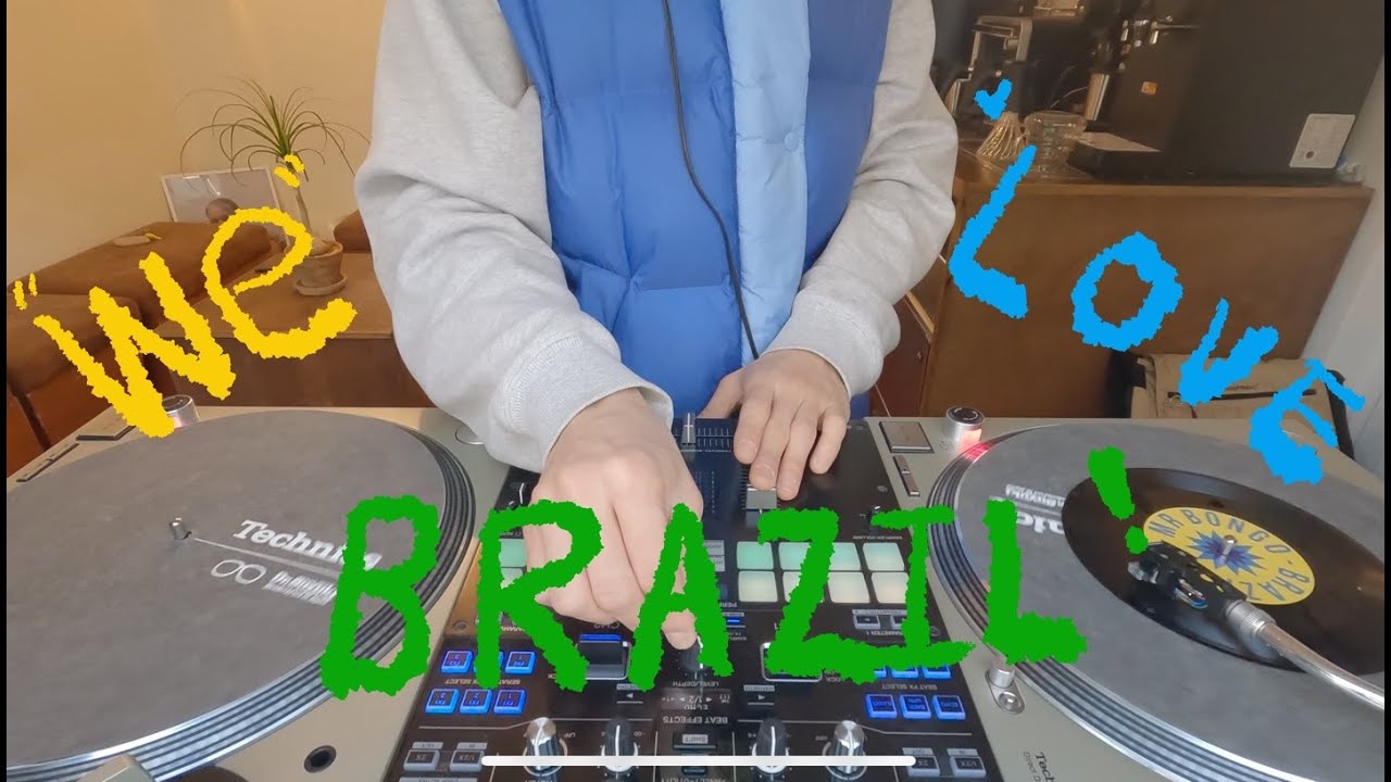 [Vinyl practice] Freestyle Brazilian music vinyl mix & Camera test ...
