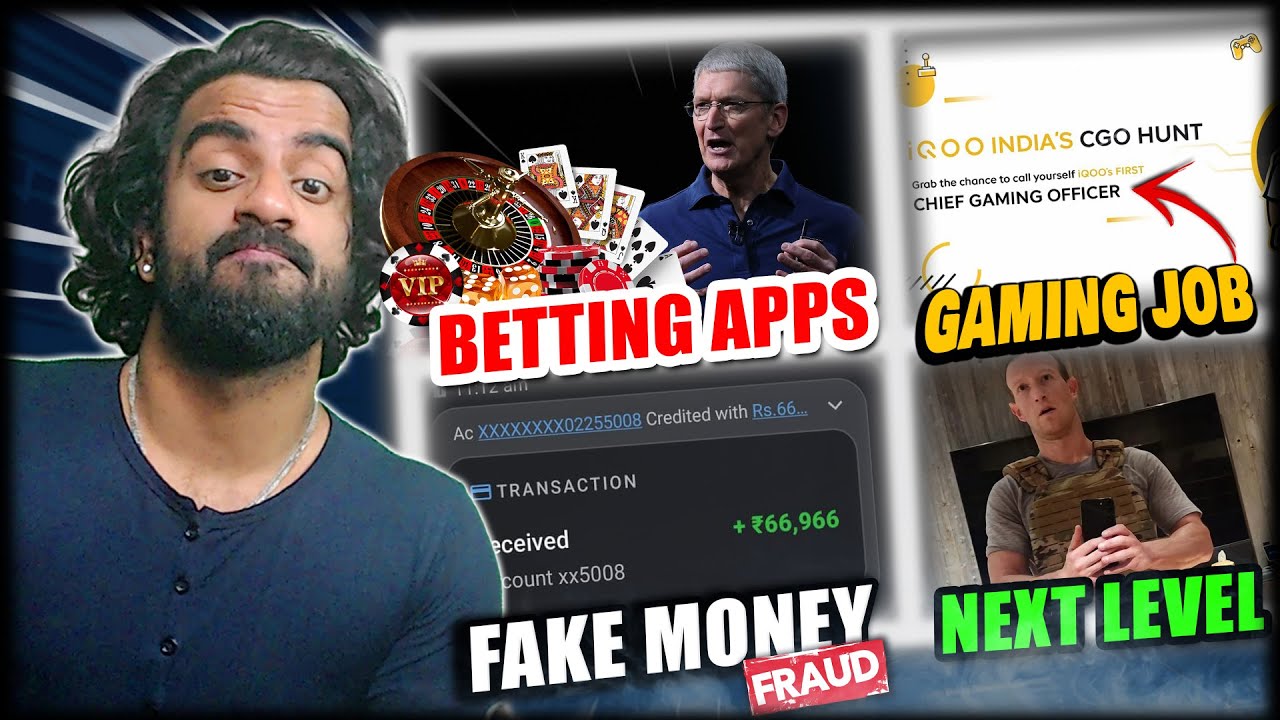 Apple Betting app, 10 Lakh package Gaming Job, Income Tax SMS Fraud ...