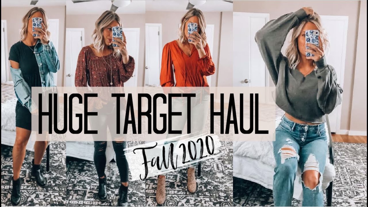 HUGE Target Try-on Haul | Fall 2020 - YouTube